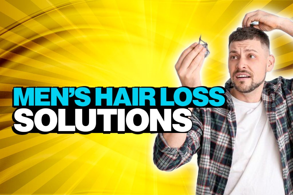 Mens Hair Loss Solutions Combat Thinning Hair With These Effective